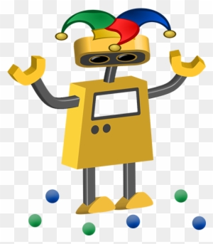 Janitor Robot - Difference Between Bitmap And Vector - Full Size PNG ...