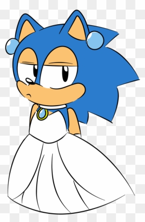 Princess Sonic By Sugarsoosh - Art - Free Transparent PNG Clipart ...