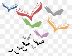 Animated Short Film Flying Books Clipart