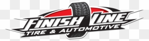 Finish Line Tire And Automotive - Tire Shop Logo Design - Free ...