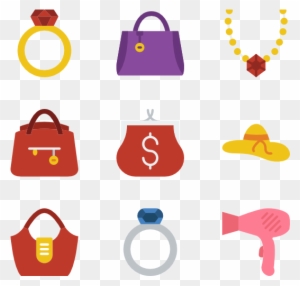 24 Accessories Icon Packs - Fashion Accessories Clipart Png - Free ...