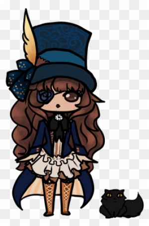 Fancy Chibi By Nettosanne - Cartoon - Free Transparent PNG Clipart ...