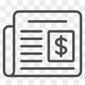 Newspaper Clipart Business News - Finance News Icon - Free Transparent ...