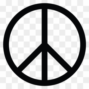 Peace Sign Template - Peace Symbol Transparent Background - Free ...