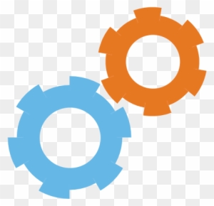 Two Gears Icon - Gear Icon Transparent - Free Transparent PNG Clipart ...