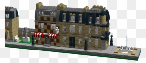 Mini Modular - Haussmann Building Minecraft - Free Transparent PNG ...