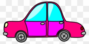 Clipart Pink Car Clip Art At Clker Com Vector Online - Animated Car Gif ...