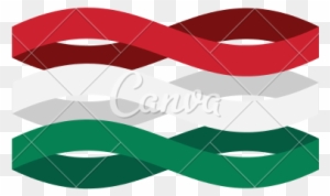 Hungary Flag Ribbon Isolated - Graphic Design - Free Transparent PNG ...