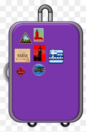 Moderation Suitcase Clipart