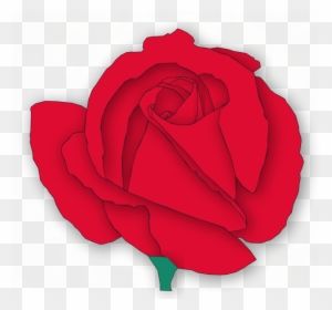 Single Red Rose Clip Art This Large Red Rose Clip Art - Big Rose ...