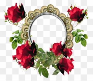 Delicate Floral Jewelries And Pink Roses Picture Frame - Rose Flower ...