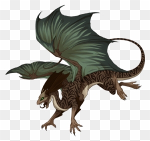 6826008 350 - Tiger Striped Dragon - Free Transparent PNG Clipart ...