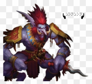 Ripped By Me - World Of Warcraft Sand Troll - Free Transparent PNG ...