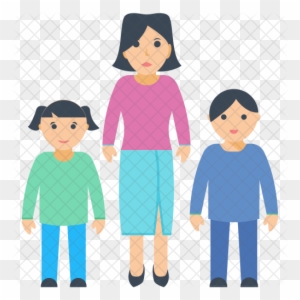 Single Mother Icon - Single Parent - Free Transparent PNG Clipart ...