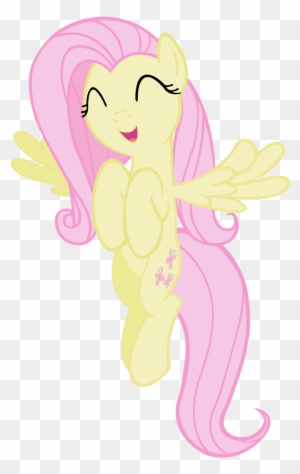 Mlp Fluttershy Happy Vector Download - Fairy - Free Transparent PNG ...