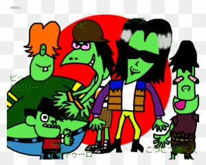 Gangreen Gang Japanese By Vapestrawberrycake - Cartoon - Free ...
