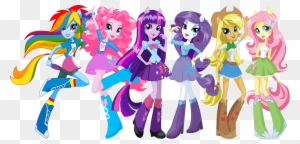 The Human Mane 7 By 76859thomasreturn On Deviantart - Mlp Eg Mane 7 ...