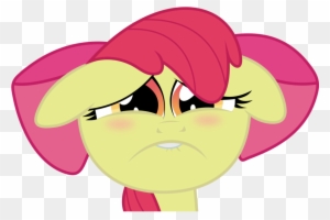 Pony Clipart Sad - Mlp Apple Bloom Sad - Full Size PNG Clipart Images ...