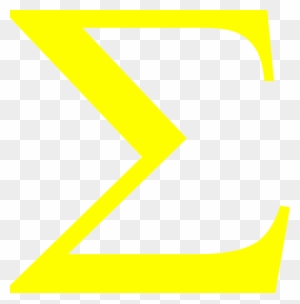 Yellow Sigma - Free Transparent PNG Clipart Images Download
