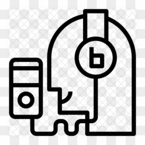 Man Listening To Music Free Icon - Listening To Music Logo - Free ...