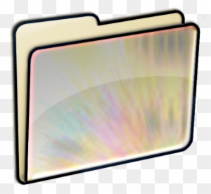 Opalescent Folder - Metal - Free Transparent PNG Clipart Images Download