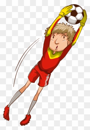 Goalkeeper Football Illustration - Goalkeeper Png - Free Transparent ...