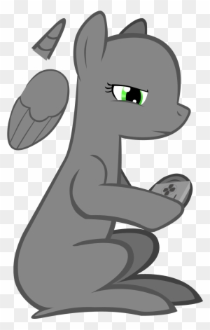 Pony Cat Derpy Hooves Video Game - Mlp Gaming Pony Bases - Free ...