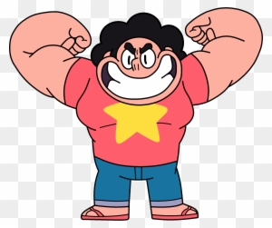 He's Getting Swole - Steven Universe Muscle Steven - Free Transparent ...