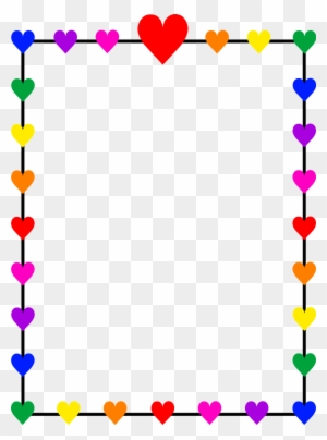 Interesting Valentines Clip Art Hdq Images Collection - Heart Border ...