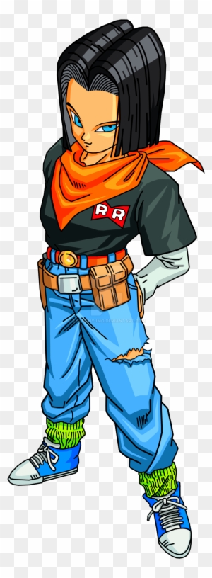 Android 17 By Anthonyjmo - Android 17 Png - Free Transparent PNG ...