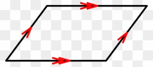 Red Parallelogram - Red Parallelogram - Free Transparent PNG Clipart ...