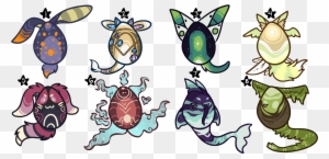 Animal/monster Eggs 11 - Cartoon - Free Transparent PNG Clipart Images ...