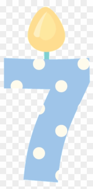 Big Image - 7 Birthday Candle Png - Free Transparent PNG Clipart Images ...