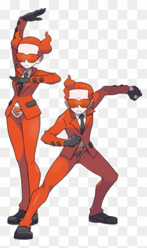Calem Team Flare Outfit By Morki95 - Calem And Serena's Pokemon Teams ...