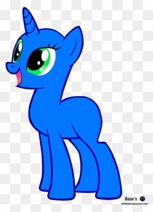 Mlp Unicorn Base Ms Paint An Alicorn Base For MS Paint By Chaostrical