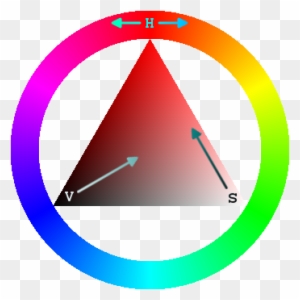 An Hsv Color Wheel Allows The User To Quickly Select - Color Wheel ...