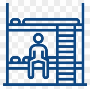 Dorms - Hotel Room Icon Png - Free Transparent PNG Clipart Images Download
