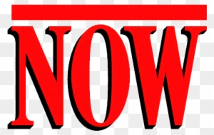 This Is An Image Of The Now Magazine Logo - Now Magazine - Free ...