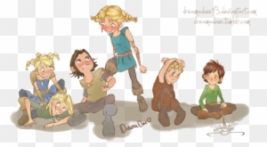 Little Vikings - Hiccup X Ruffnut - Free Transparent PNG Clipart Images ...