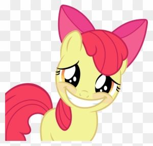 Applebloom Awkward Smile Vector By Australanima - My Little Pony Apple ...