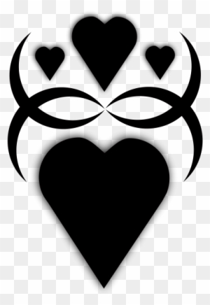 Cool Heart Royalty Free Vector Clip Art Illustration - Red Heart Print ...