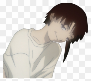 Not So Smug Lain , - Serial Experiments Lain Angry - Full Size PNG ...