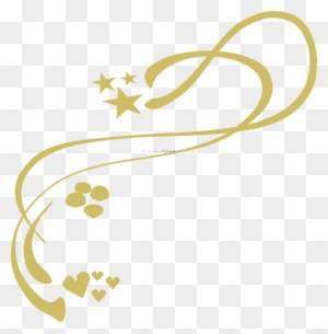 Gold Flourish Clip Art At Clker Com Vector Clip Art - Gold Squiggly ...
