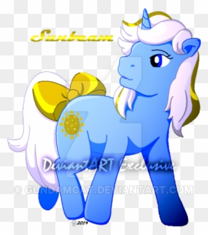 G1 Mlp Sunbeam By Gundamcat - Cartoon - Free Transparent PNG Clipart ...