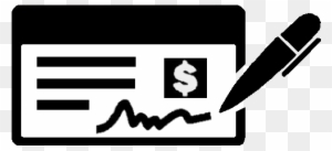 Cheques & Money Orders - Cheque - Free Transparent PNG Clipart Images ...