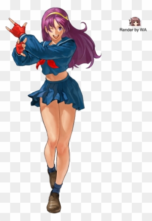 Athena Asamiya 2002um By Topdog4815 - King Of Fighters 2002 Athena ...