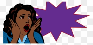 A Slice Of Guilt Pie - Screaming - Free Transparent PNG Clipart Images ...