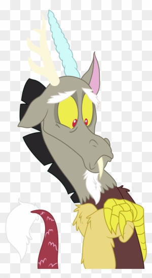 He's A Vector Of Discord - Mlp Discord Worried - Free Transparent PNG ...