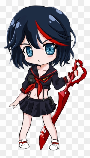 Png - Kill La Kill Ryuko Chibi - Free Transparent PNG Clipart Images ...