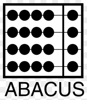 Abacus Clipart Black And White Fish
